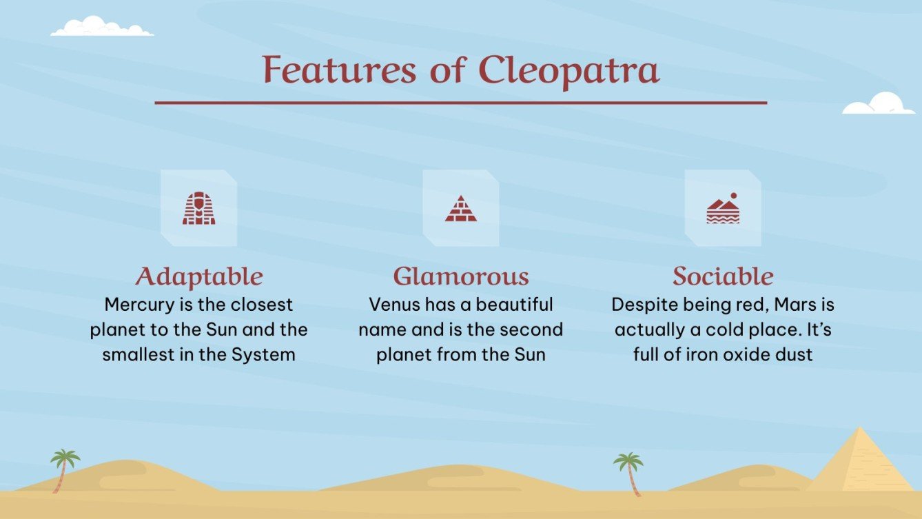 History for Middle School: Women in history - Cleopatra