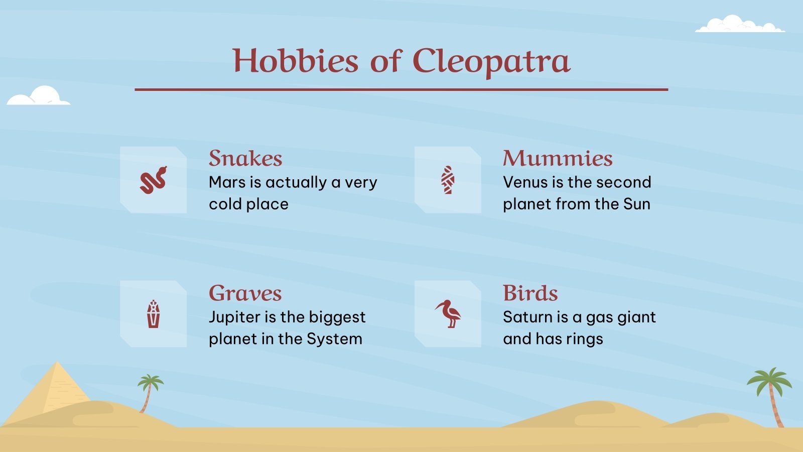 History for Middle School: Women in history - Cleopatra