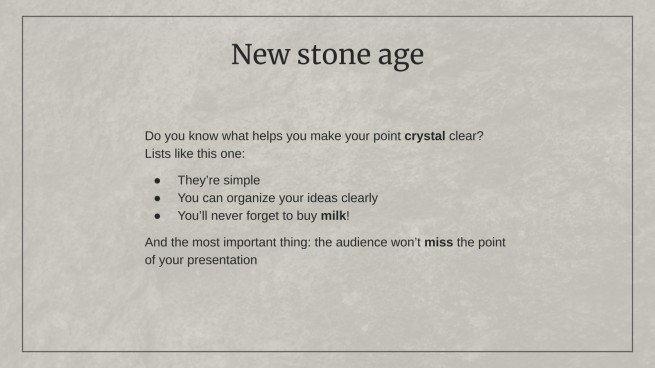 History Major for College: Neolithic Era Presentation