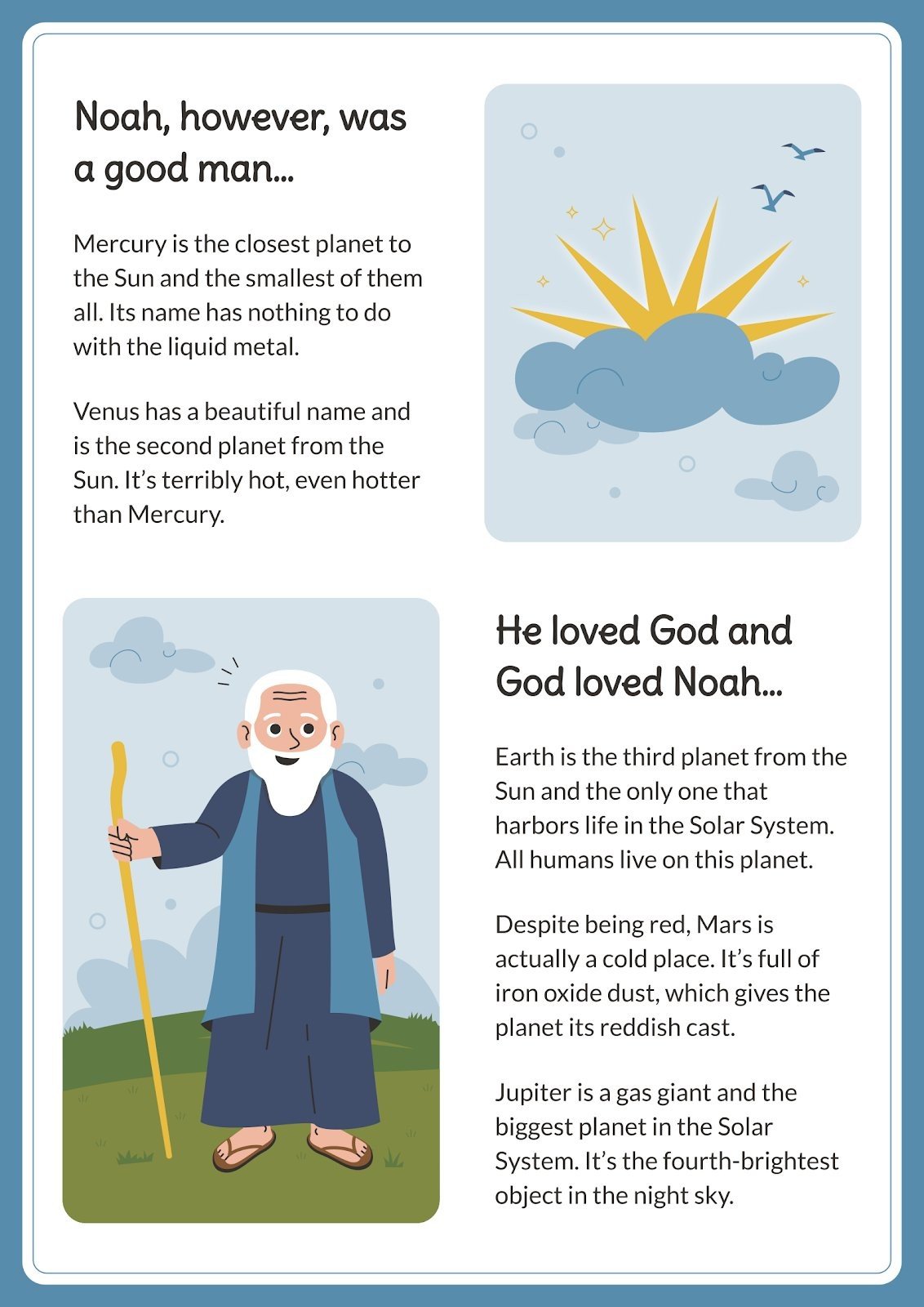 Noah's Ark Storybook for Kids Presentation