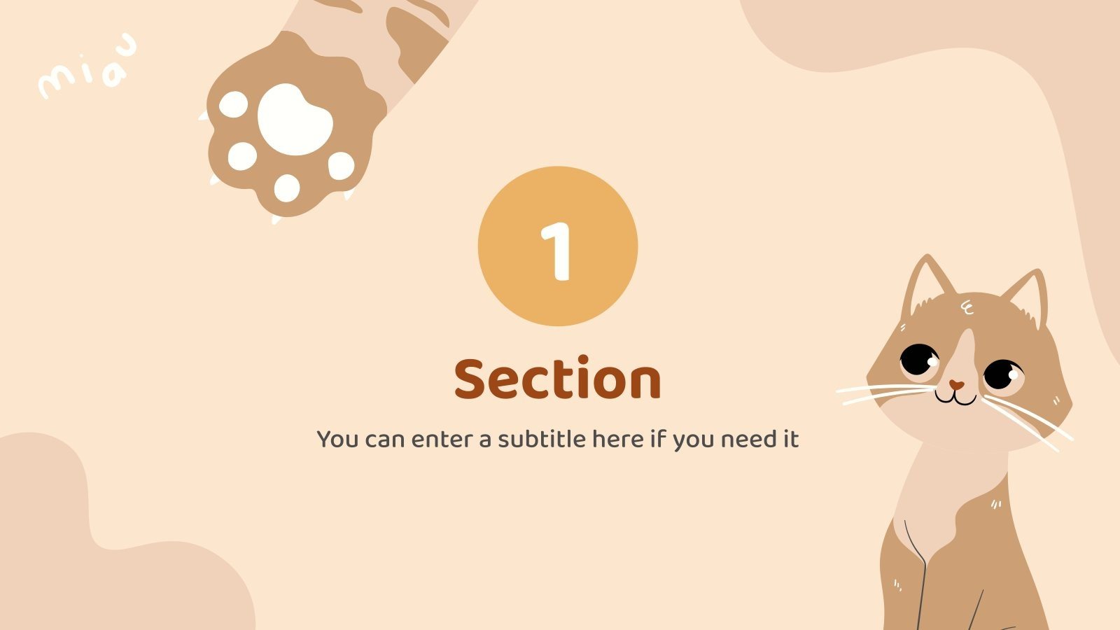 All About Cats Minitheme Presentation