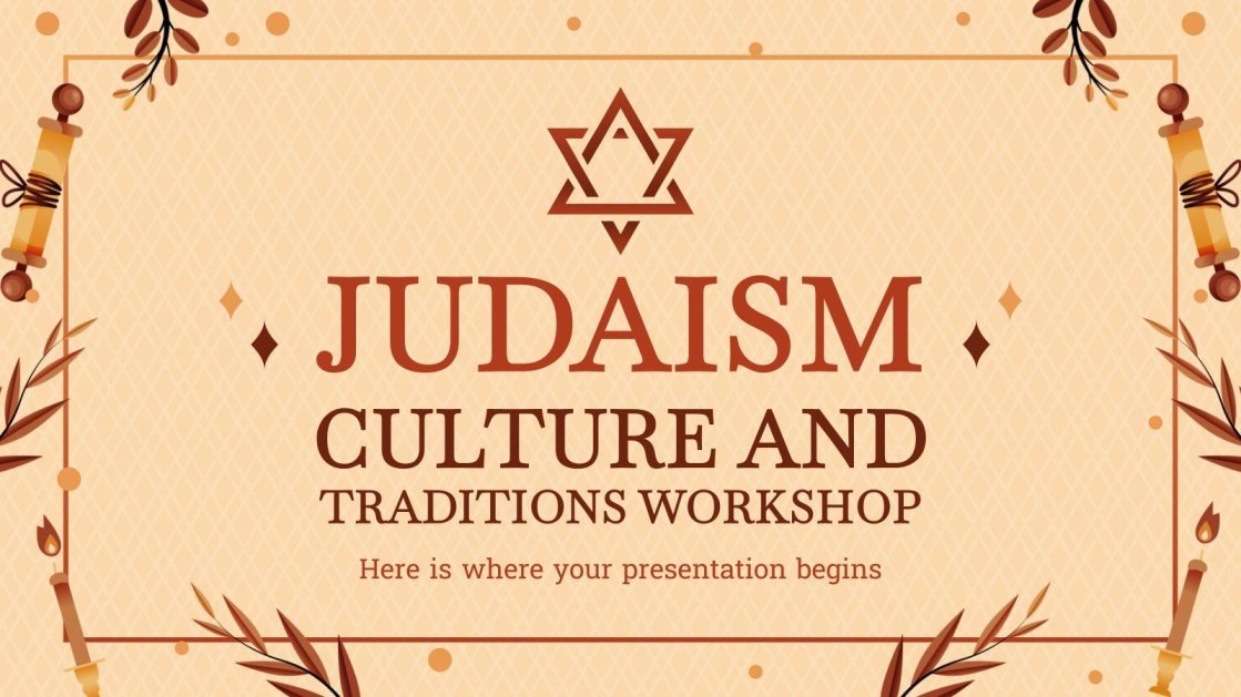 Free Jewish-themed templates for Google Slides & PowerPoint