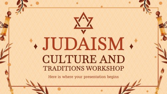Free Jewish-themed templates for Google Slides & PowerPoint