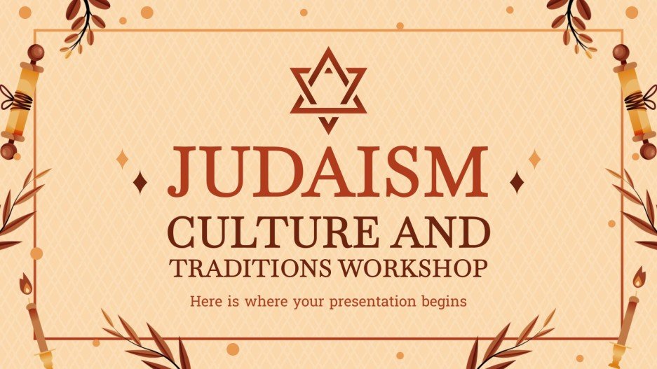 Free Jewish-themed templates for Google Slides & PowerPoint