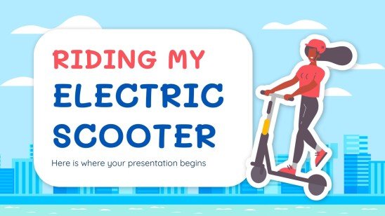 Riding My Electric Scooter Presentation