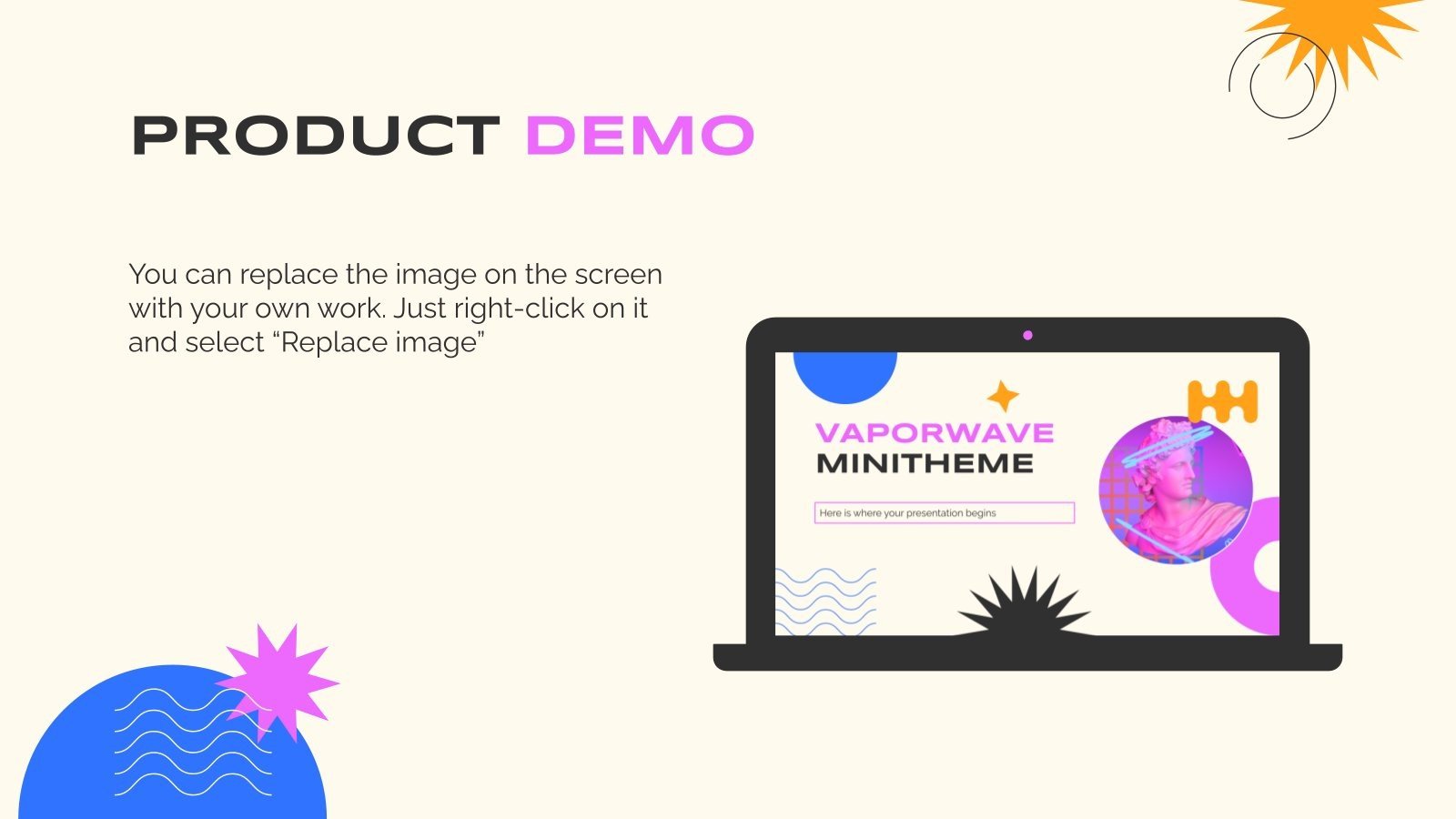 Vaporwave Minitheme Presentation