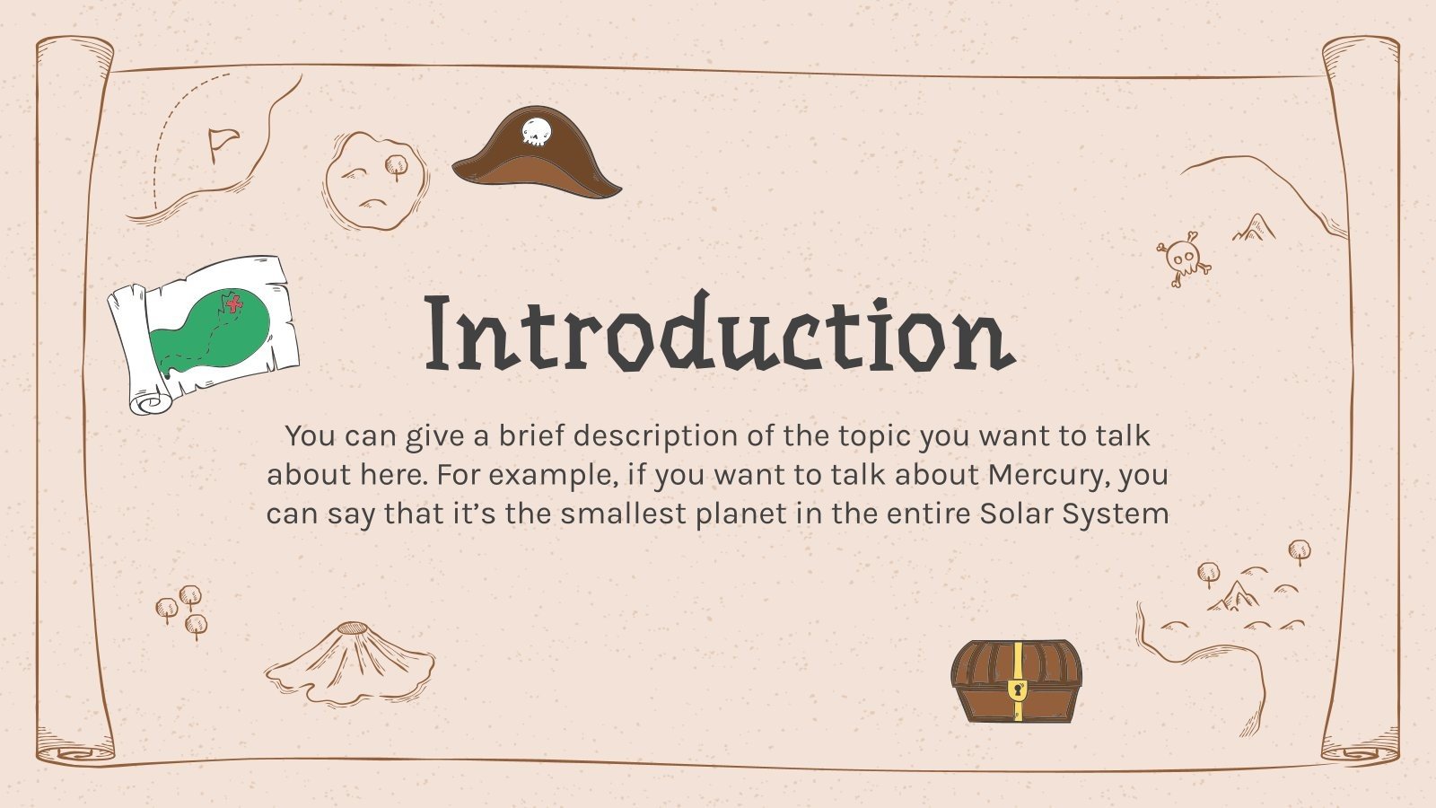 Library Treasure Map Presentation