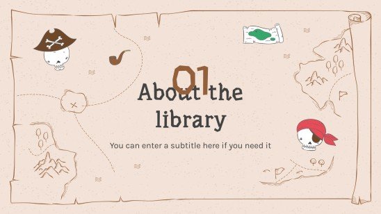 Library Treasure Map Presentation