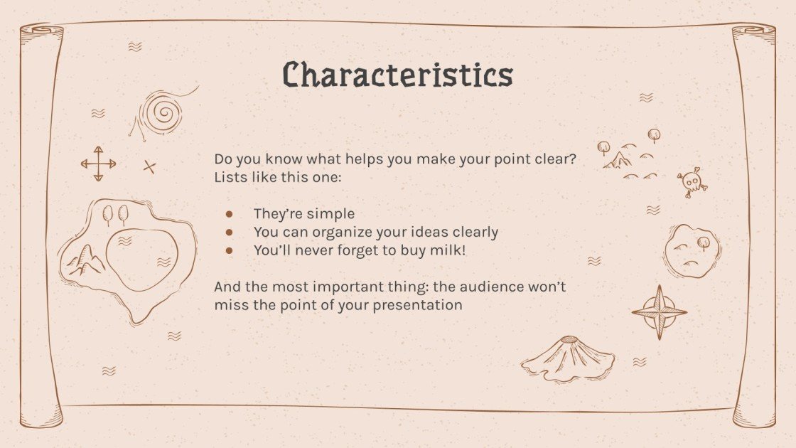 Library Treasure Map Presentation