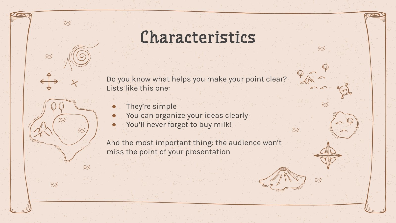 Library Treasure Map Presentation