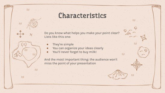 Library Treasure Map Presentation