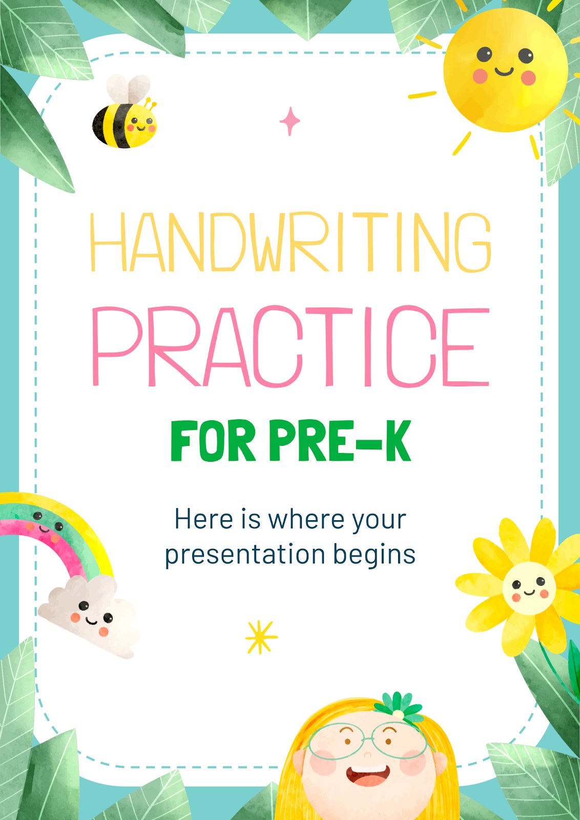 Handwriting Practice for Pre-K Presentation
