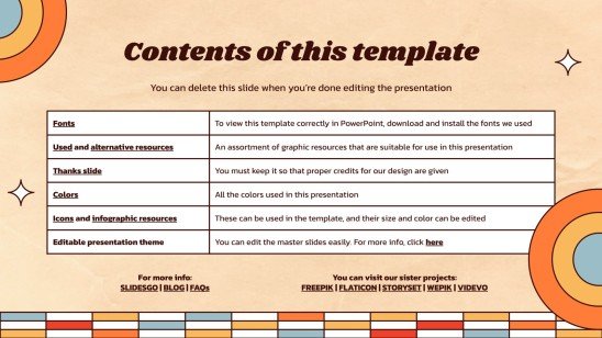 Retro Slides Presentation