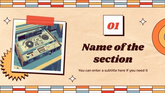 Retro Slides Presentation