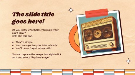 Retro Slides Presentation