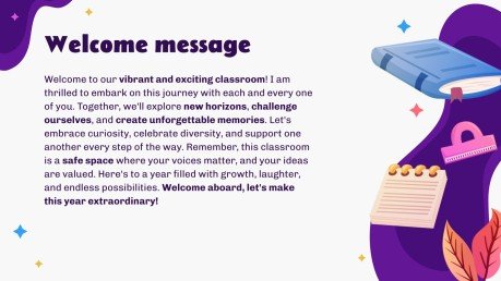 Welcome Back to School Presentation