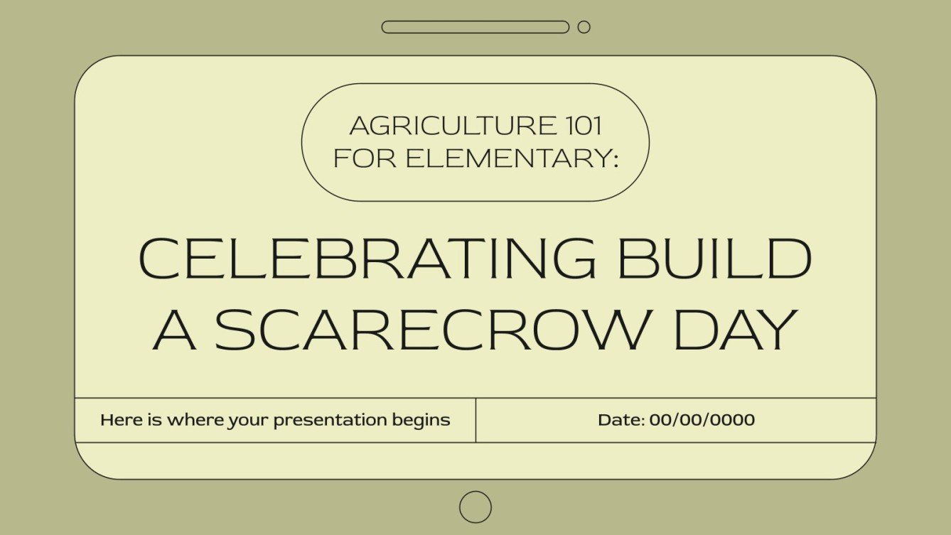 Agriculture for Elementary: Celebrate Build a Scarecrow Day