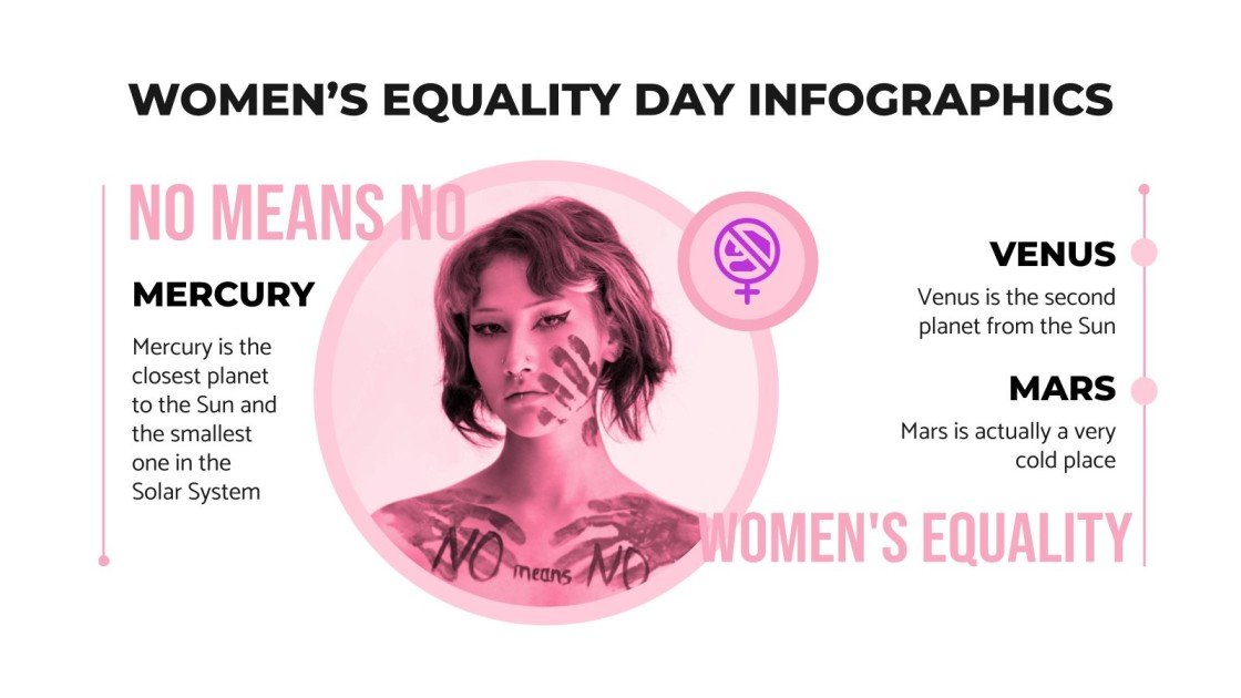 Women's Equality Day Infographics Template