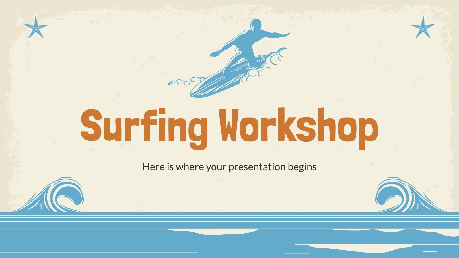 Plantillas gratis sobre el océano para Google Slides y PowerPoint