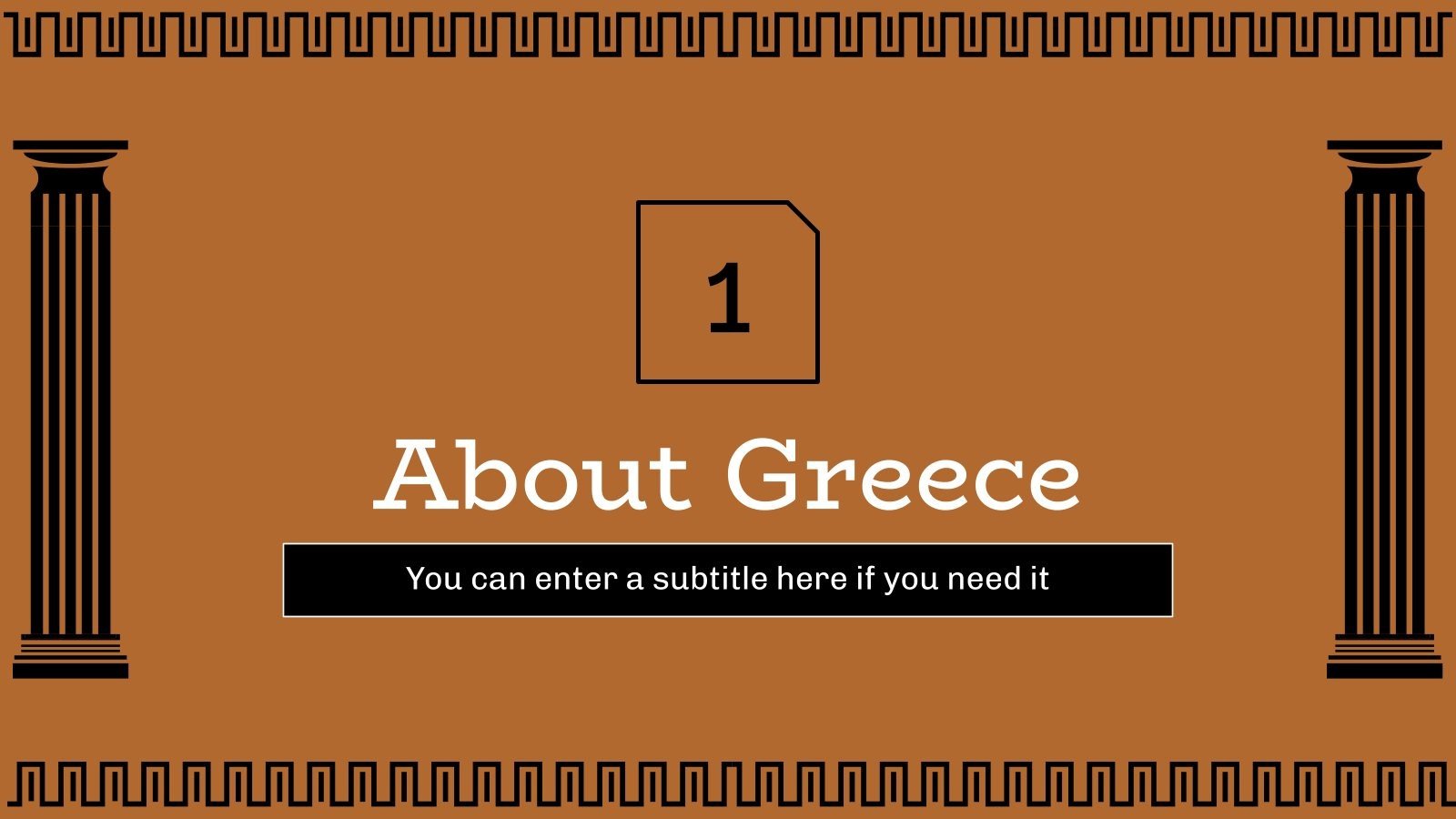 Ancient Greece - Social Studies - 6th Grade Presentation