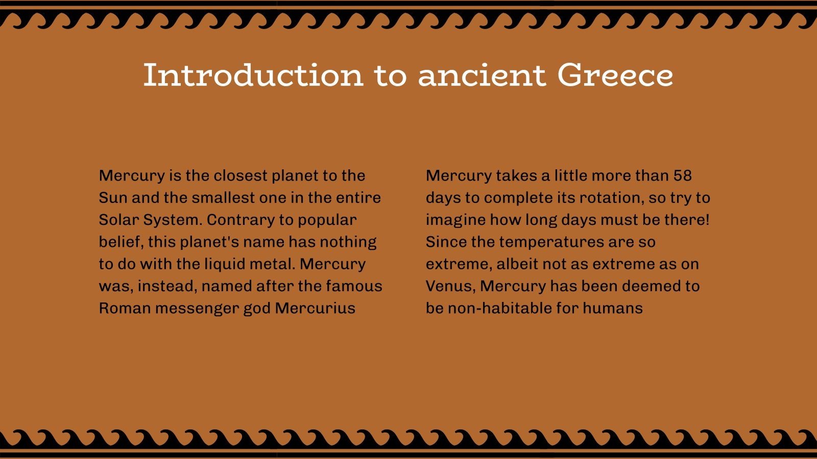 Ancient Greece - Social Studies - 6th Grade Presentation