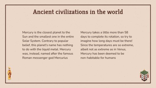 Early Civilizations - Social Studies - 8th Grade