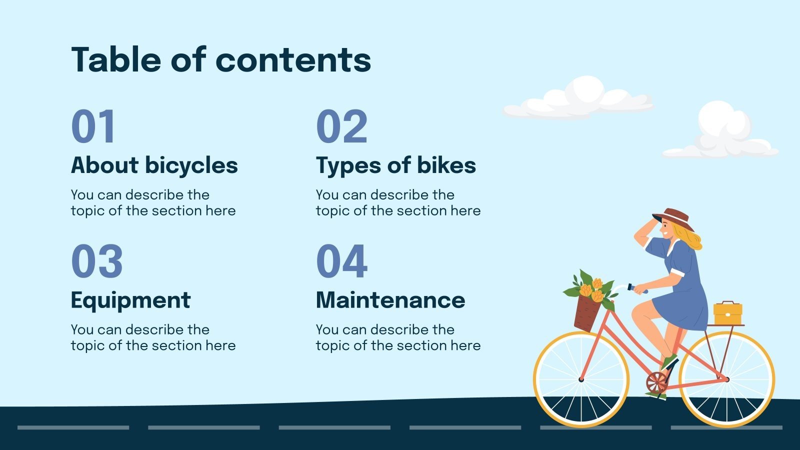 I Love My Bicycle Presentation