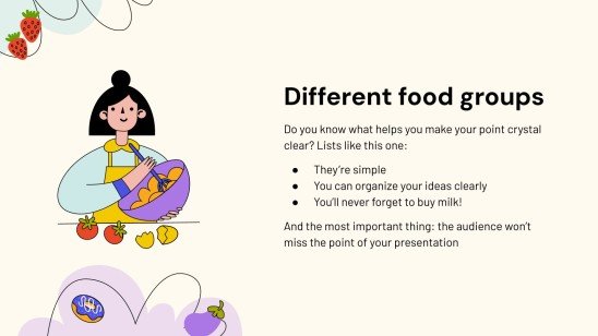 Nutrition and healthy food choices - Health 2nd Grade