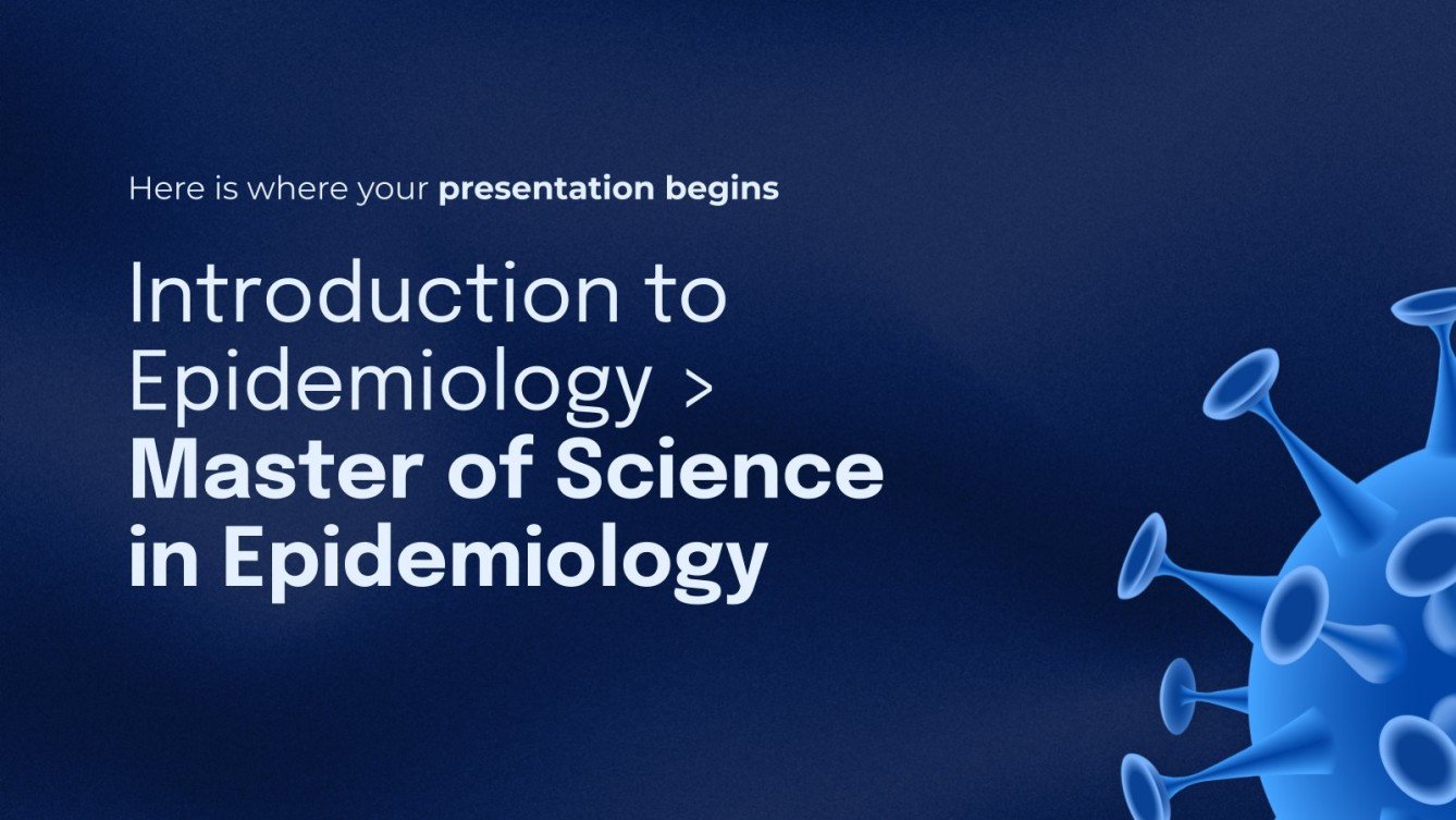 Introduction to Epidemiology - Master of Science
