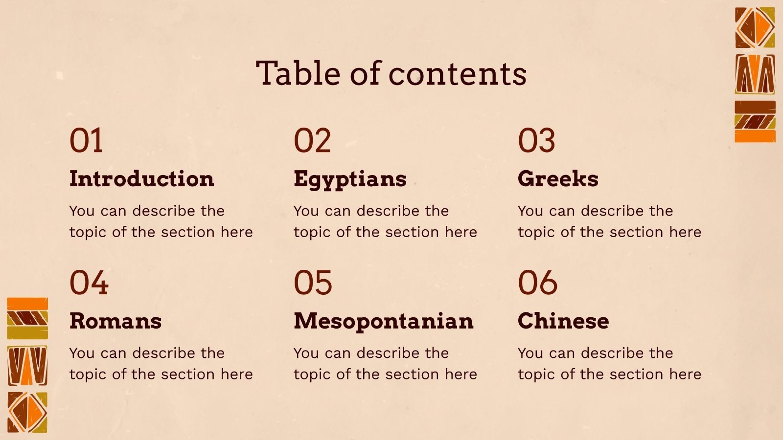 Ancient Civilizations - Social Studies - 7th grade