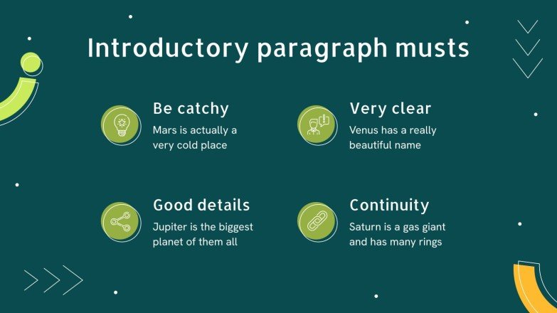 Descriptive Writing - Language Arts - 7th grade Presentation