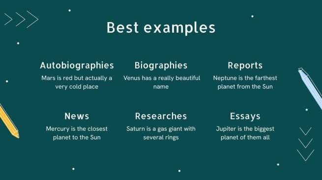 Descriptive Writing - Language Arts - 7th grade Presentation