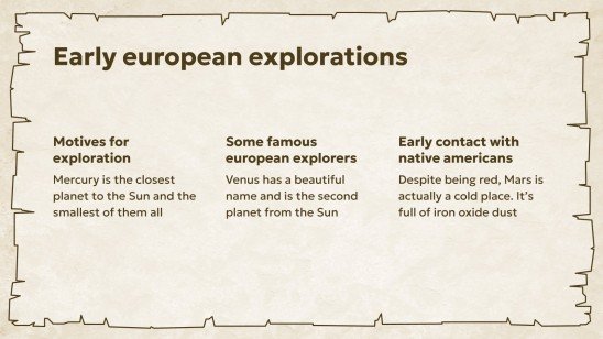 European Settlement in North America - History