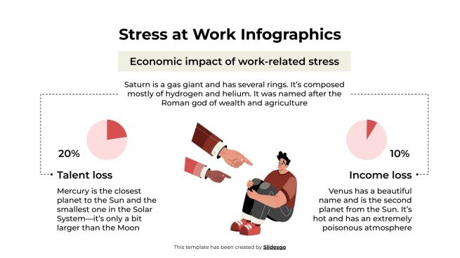 Stress at Work Infographics Presentation