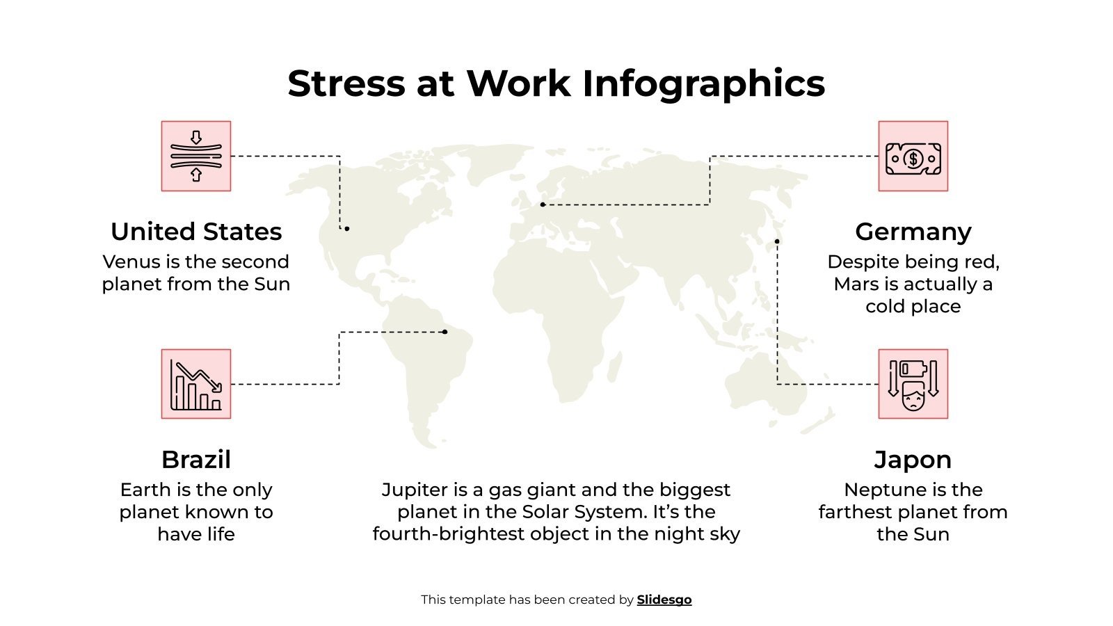 Stress at Work Infographics Presentation