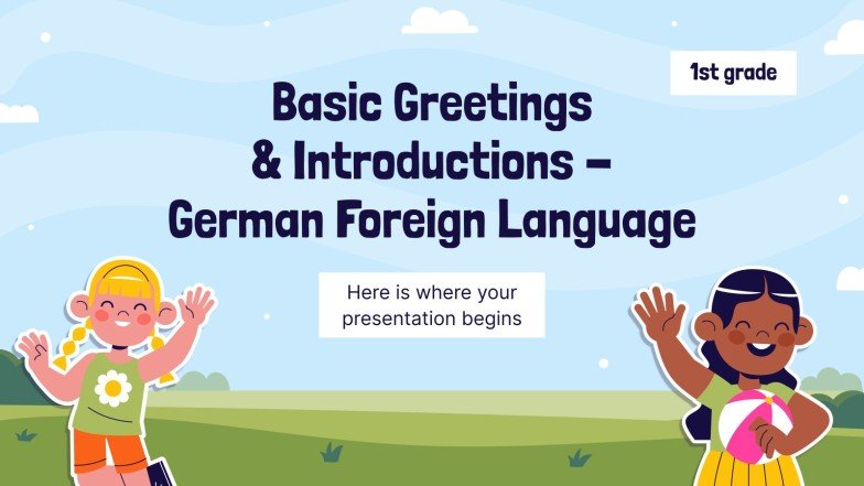 Basic Greetings and Introductions - German Foreign Language