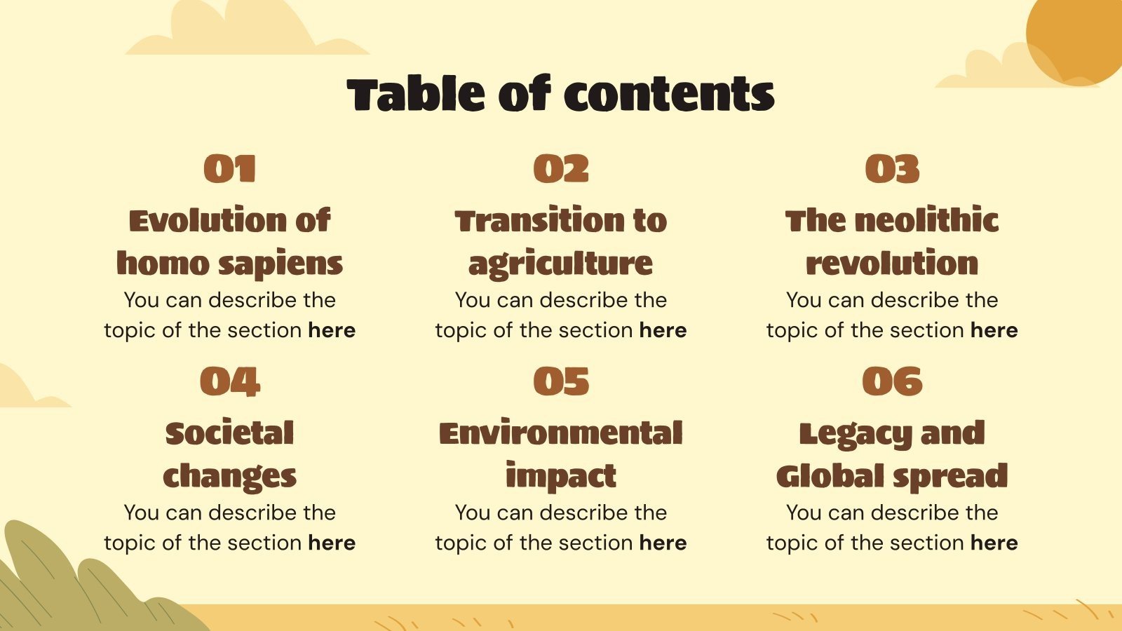 Early Humans and the Neolithic Revolution - Social Studies