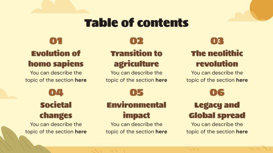 Early Humans and the Neolithic Revolution - Social Studies