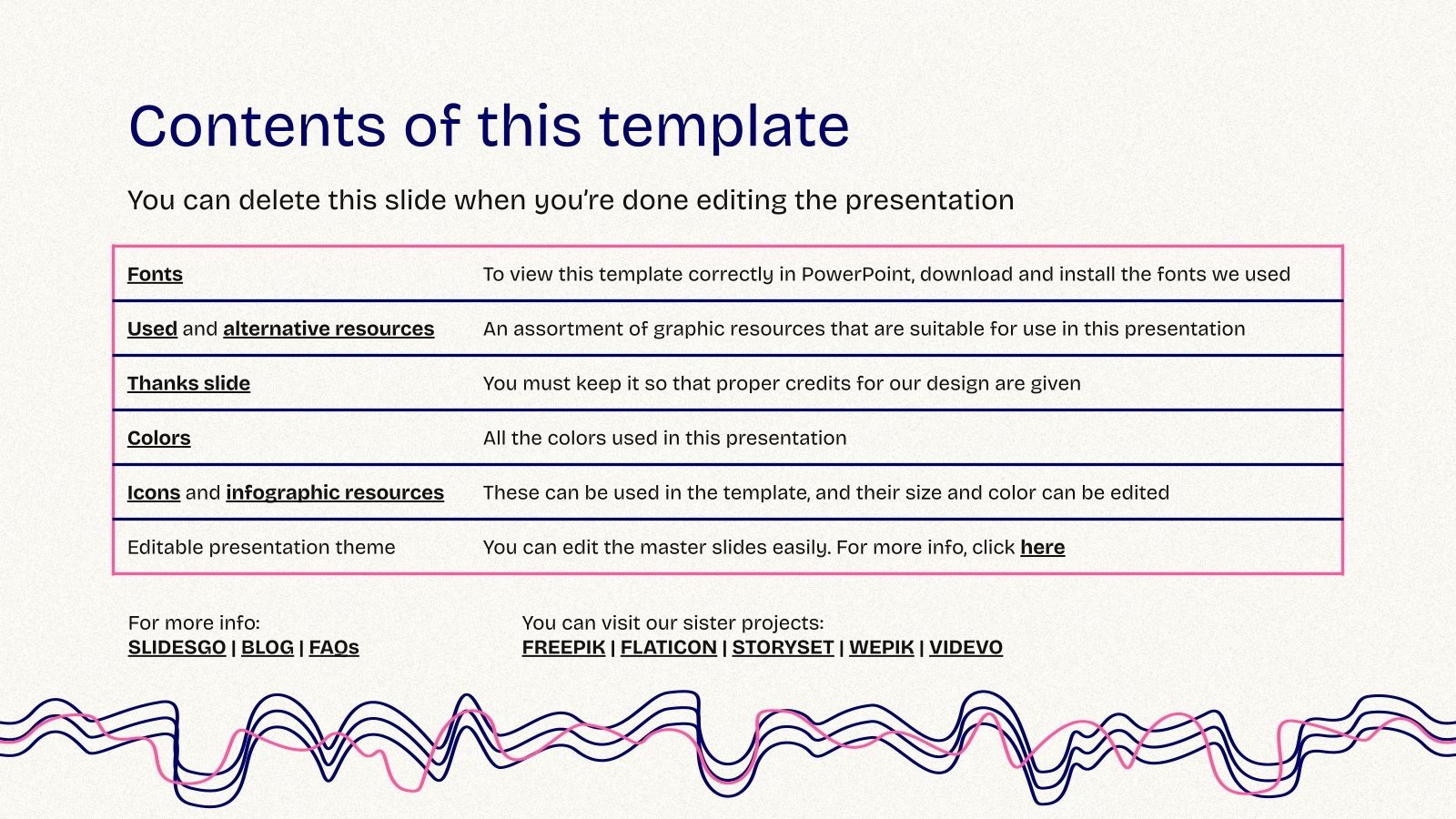 Silence Presentation Template Presentation