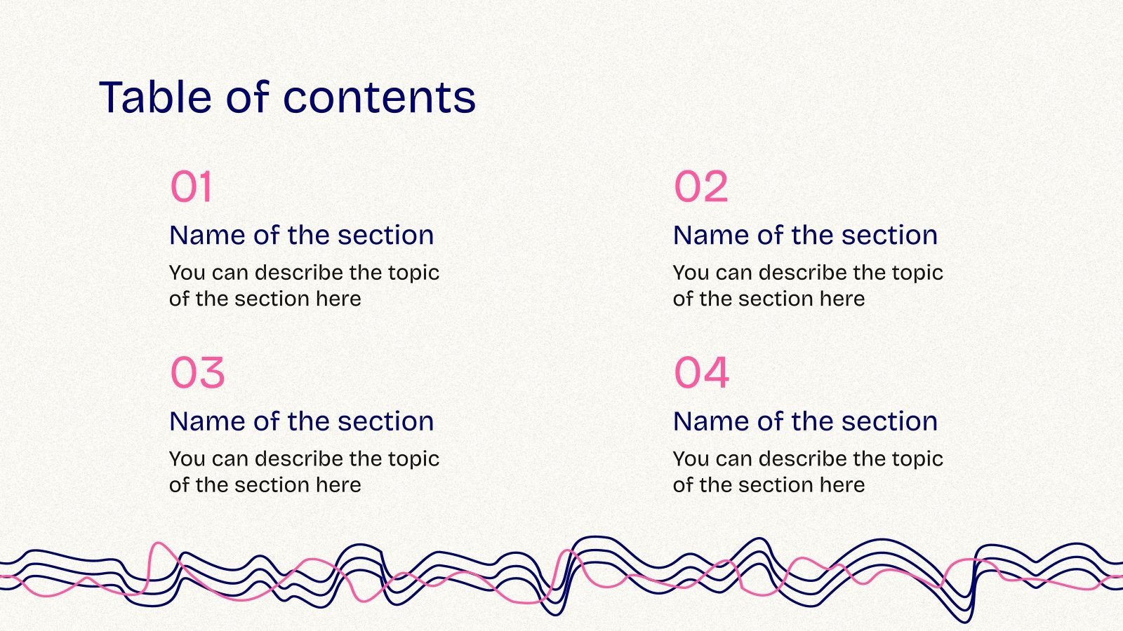Silence Presentation Template Presentation