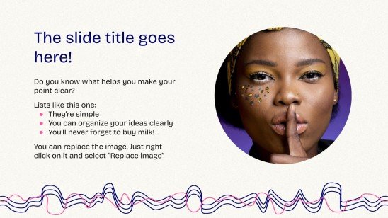 Silence Presentation Template Presentation