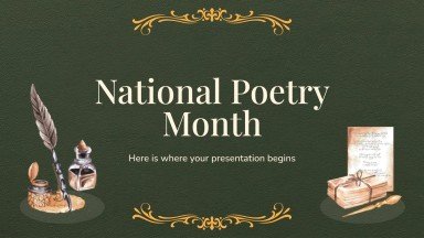 National Poetry Month Presentation