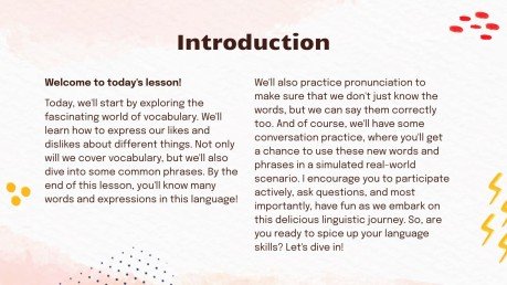 Celebrations, traditions, and cultural events - Spanish