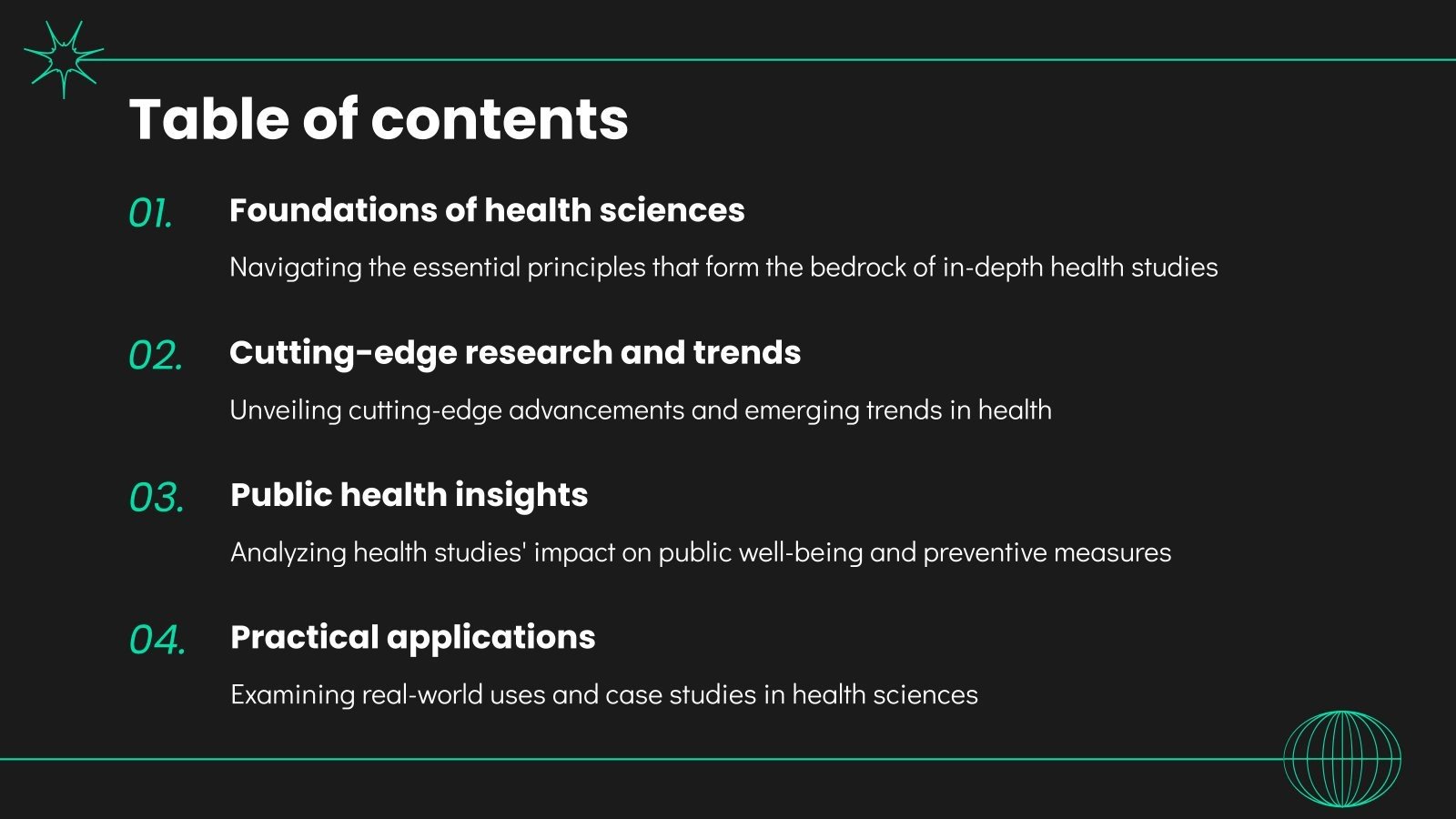 Research Methods in Health Science - Bachelor of Science