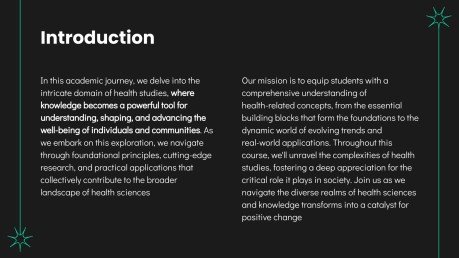 Research Methods in Health Science - Bachelor of Science