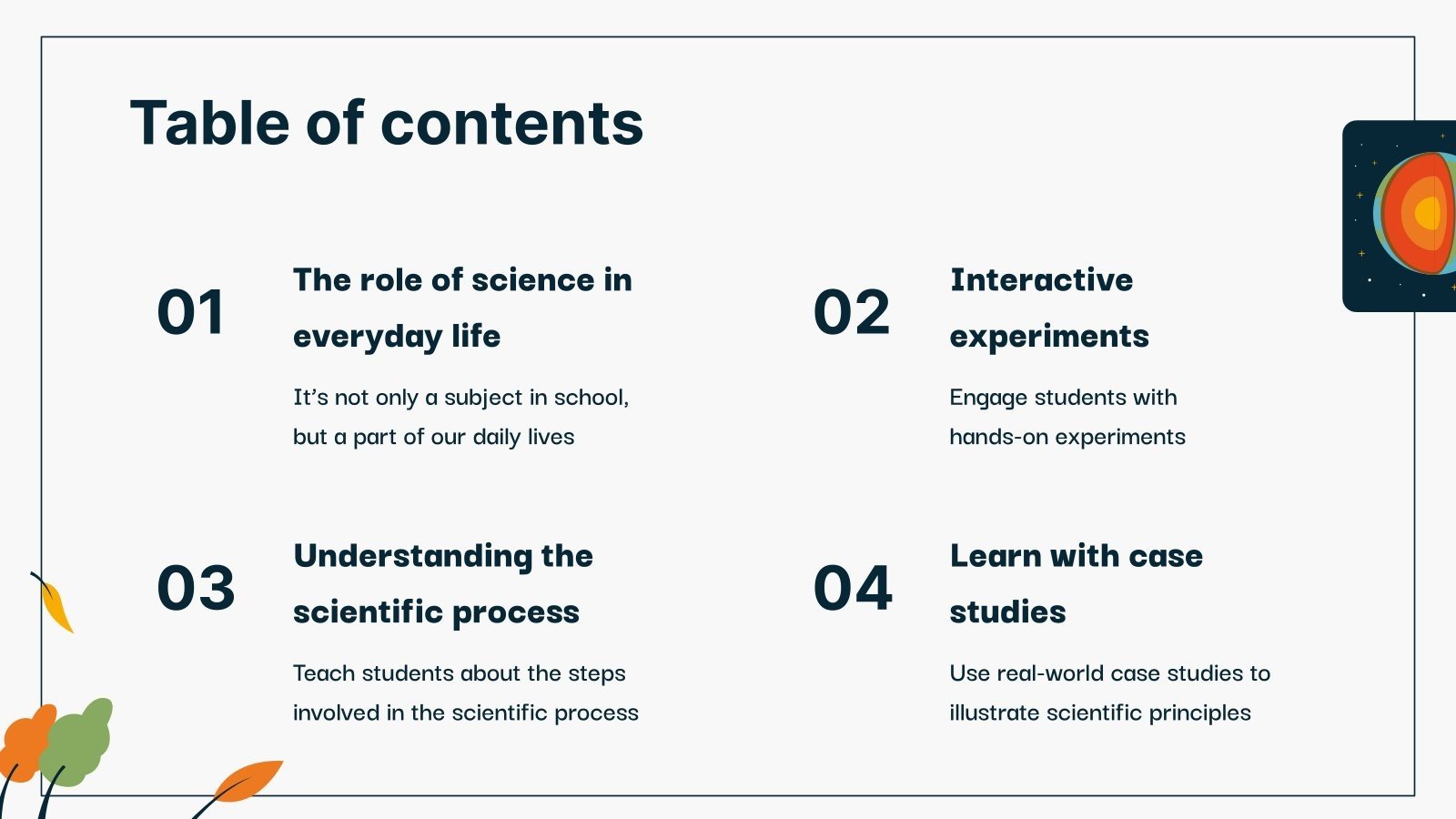 Geology and Earth Processes Presentation