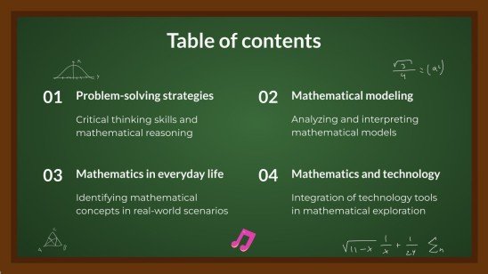 Mathematical Analysis - 12th grade Presentation