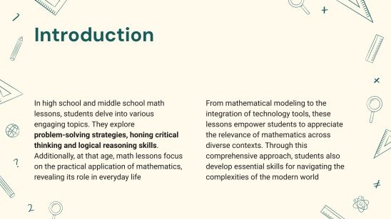 Integers and coordinate plane - 6th grade Presentation