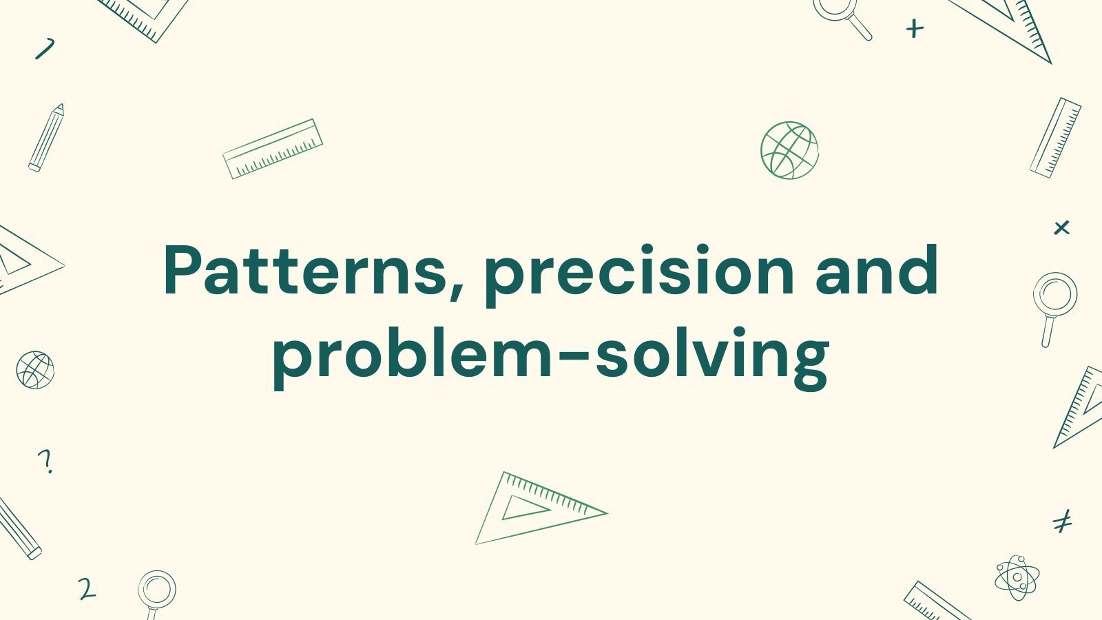 Integers and coordinate plane - 6th grade Presentation