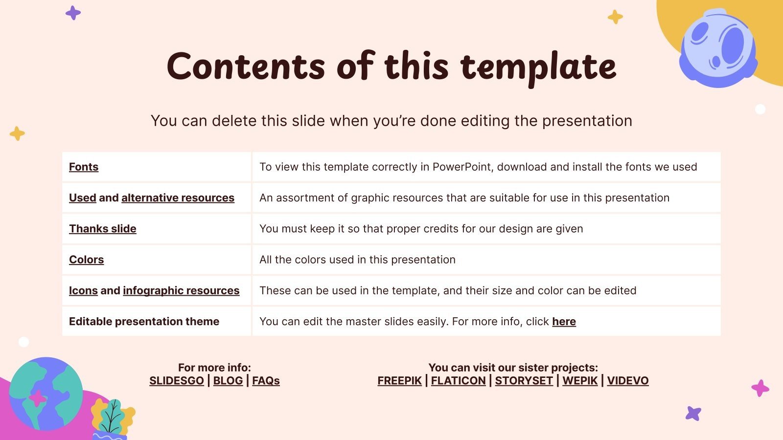 Back to School Activities for Elementary Presentation